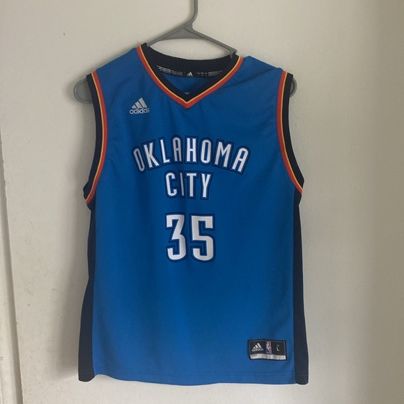 adidas | Games | Adidas Oklahoma City Blue Basketball Jersey | Poshmark